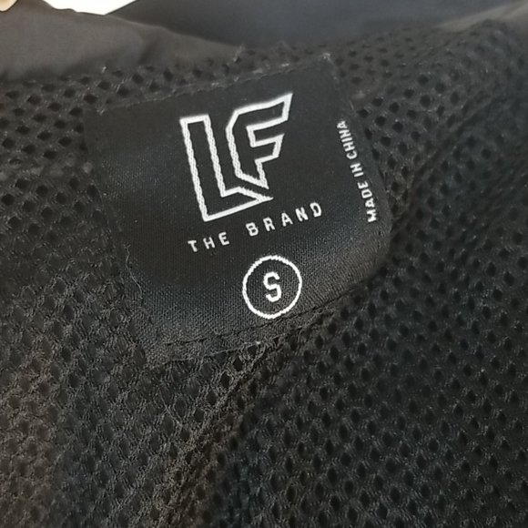 LF | Jackets & Coats | Lf The Brand Black Rain Jacket | Poshmark